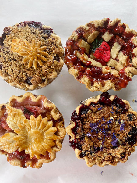 4 5-inch Almond Crumble Sampler – Piedaho