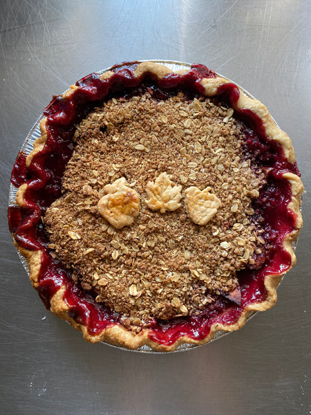 Apple Raspberry Crumble Pie – Piedaho